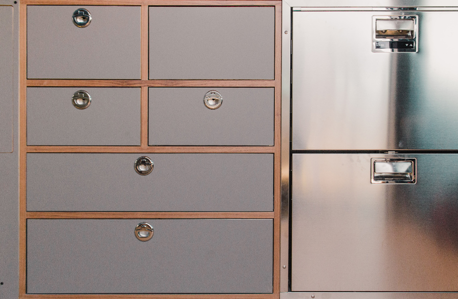 Campervan Cabinets by Texino | FENIX