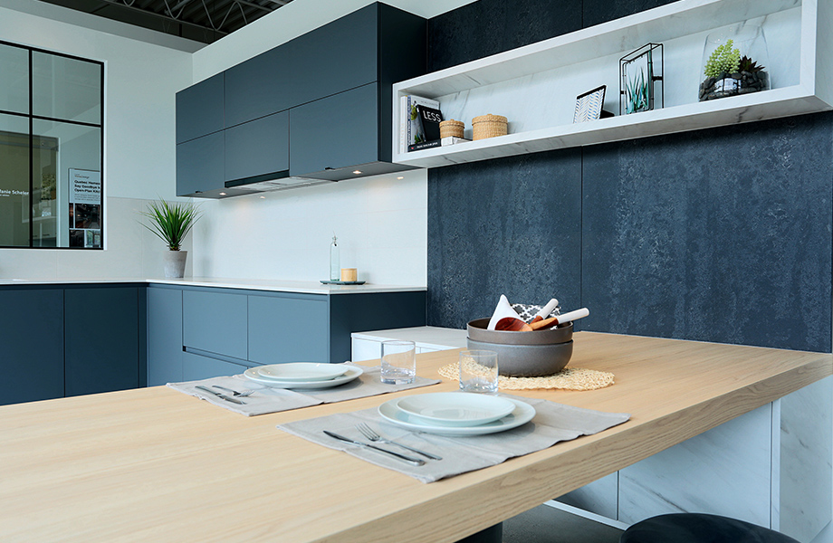 Cuisines Vima Design showcase FENIX® products in its showroom | FENIX